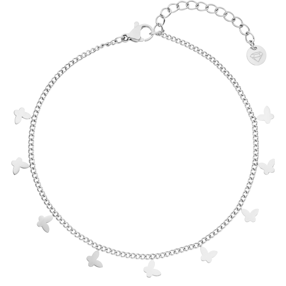 Butterfly anklet waterproof DIAMOND FASHION DIAMOND MODE