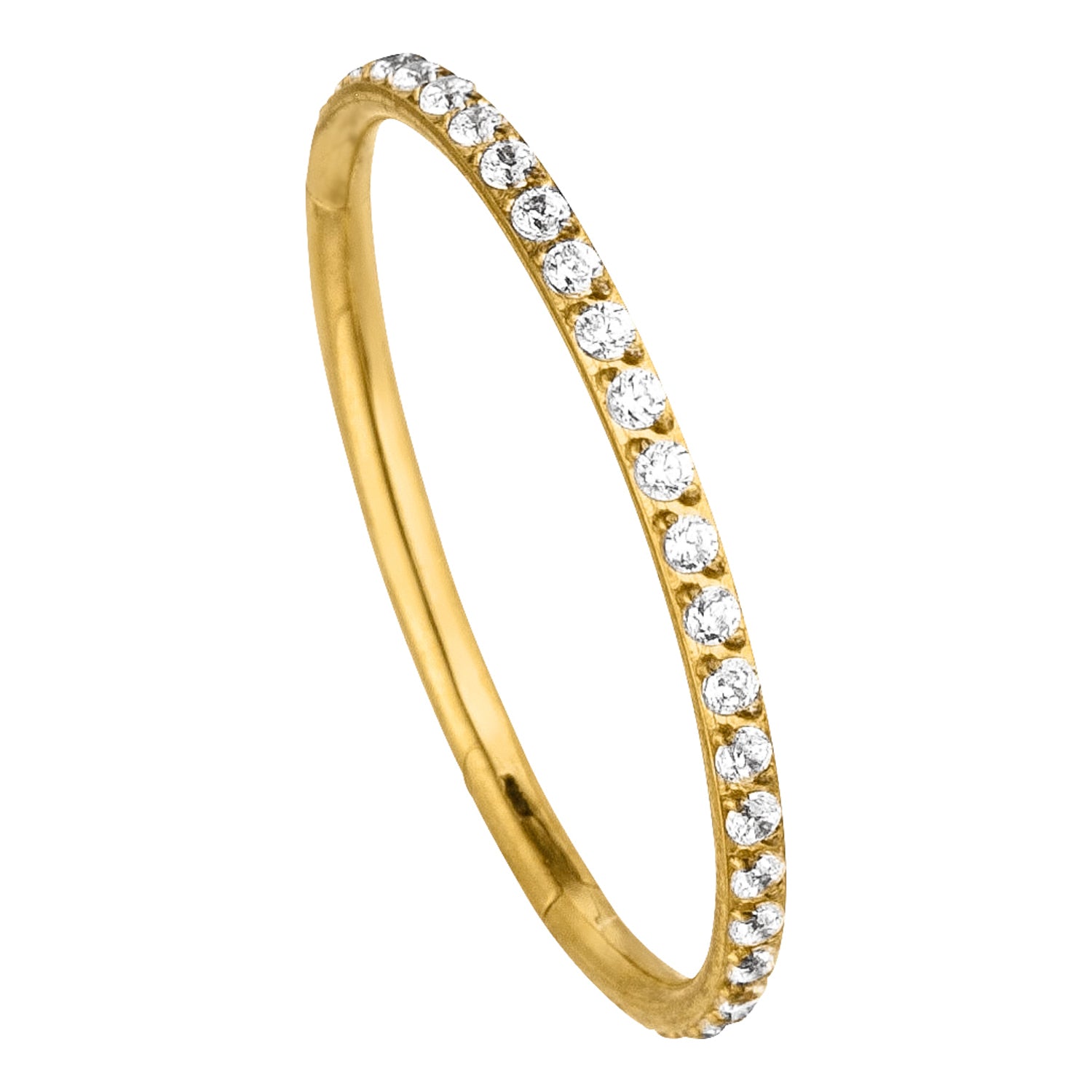 Conch Clicker Piercing Ring wasserfestem Titan – DIAMOND MODE