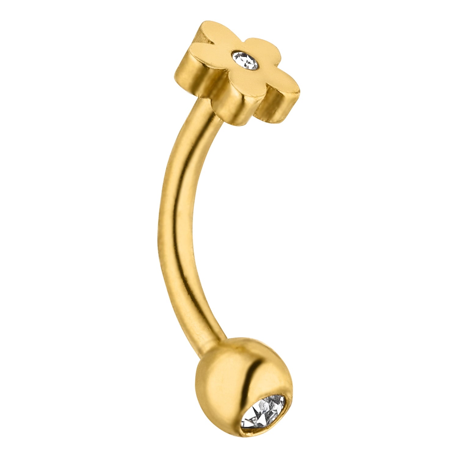 Flower Rook Piercing Blume | DIAMOND MODE