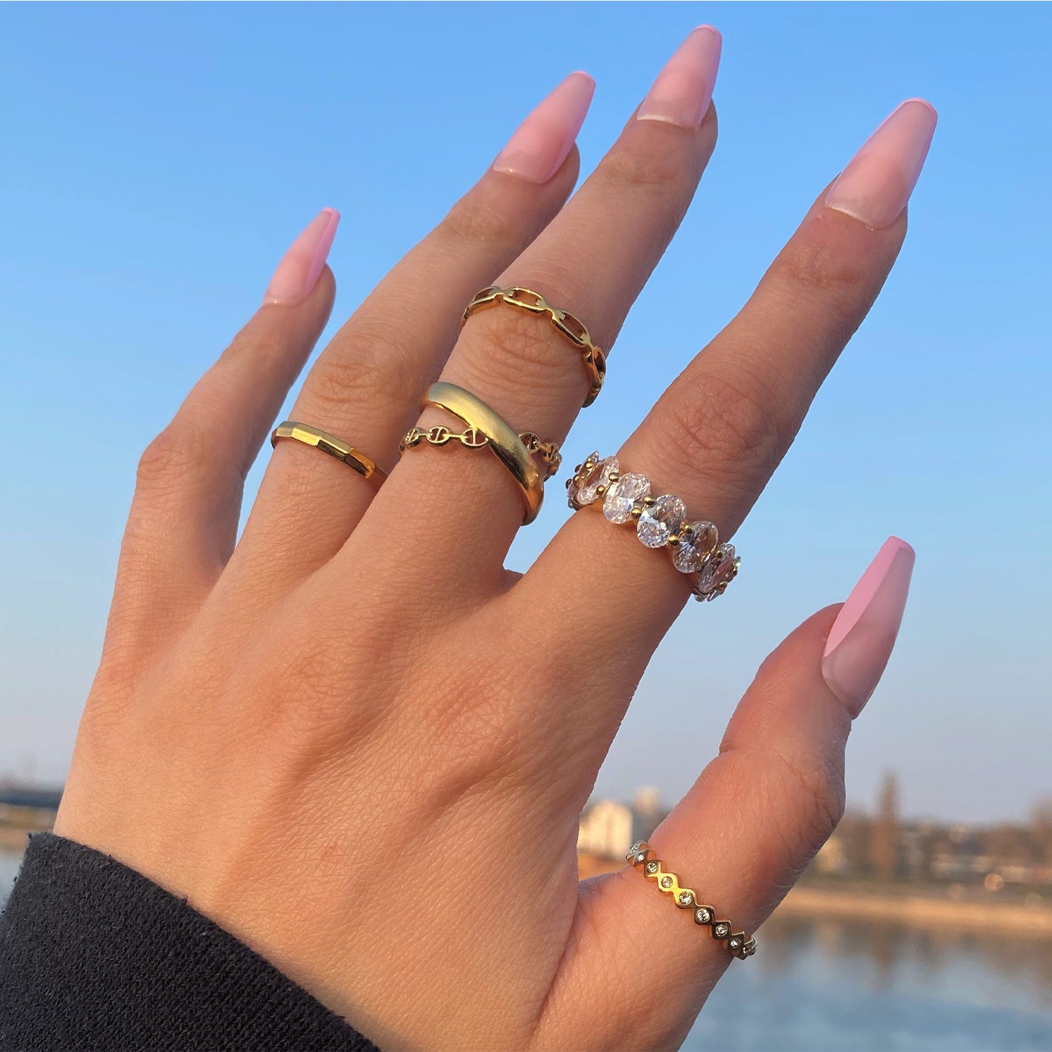 Prestige Ring 18K gold plated